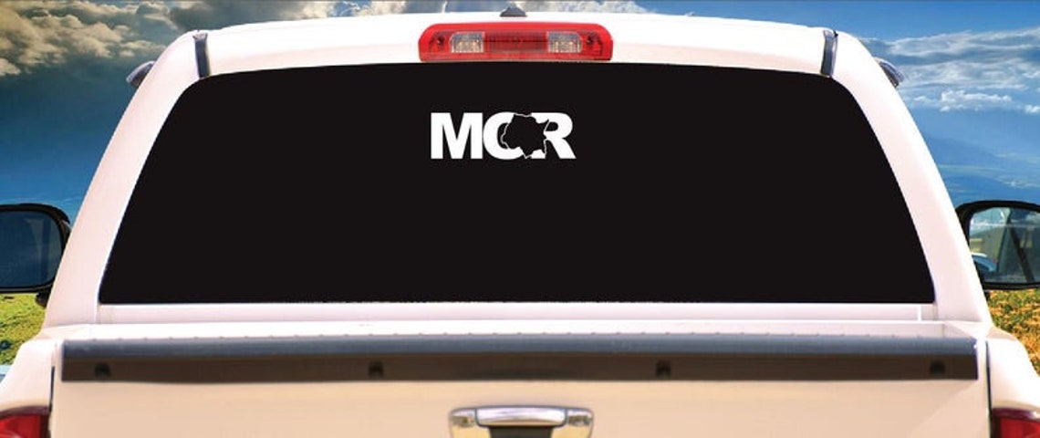 Morelos Letters Decal Car Window Laptop Map Vinyl Sticker Estado DF MOR ...