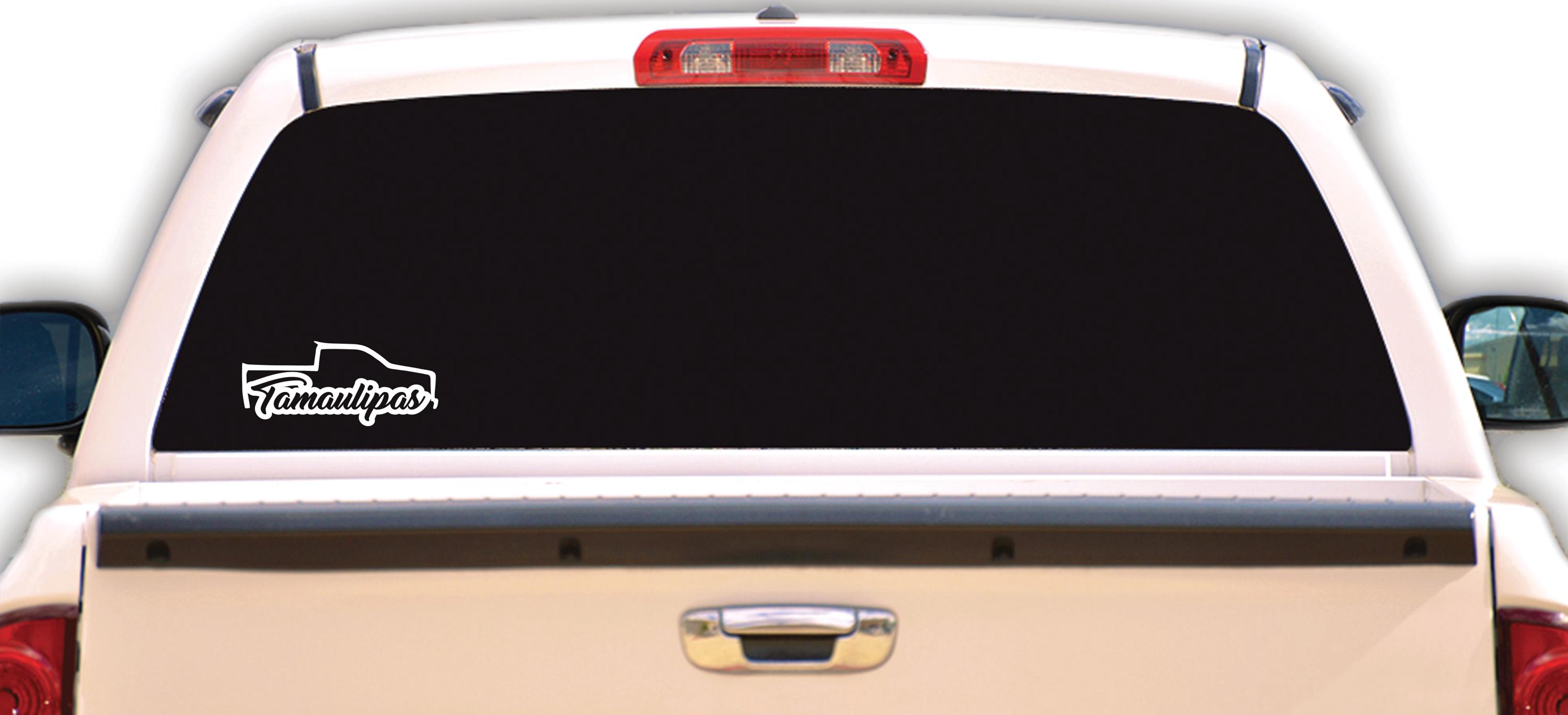 Tamaulipas Decal Trokita Decal Car Window TAMPS Vinyl Sticker Mexico ...