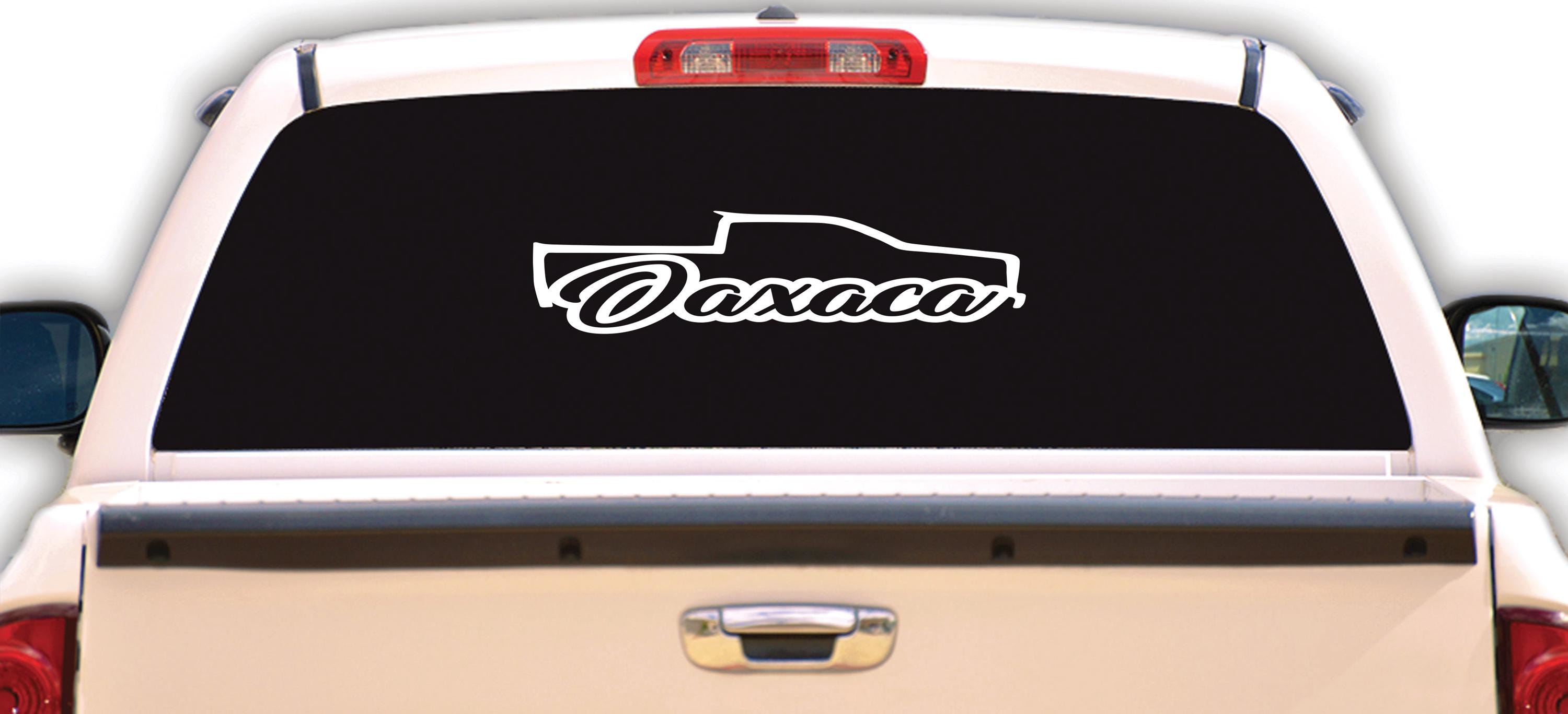 Oaxaca Decal Trokita Decal Car Window OAX Vinyl Sticker Mexico Trucking ...