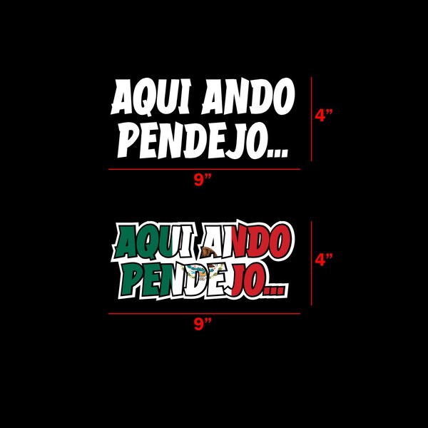Pendejo Decal Etsy