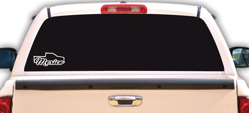 Mexico Decal Trokita Decal Car Window MEX Vinyl Sticker Mexico Trucking ...