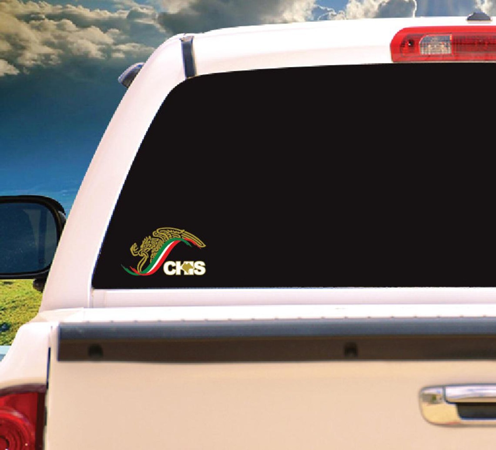 Mexico Eagle Chiapas Sticker | Car Window Vinyl Sticker Decal Gobierno ...