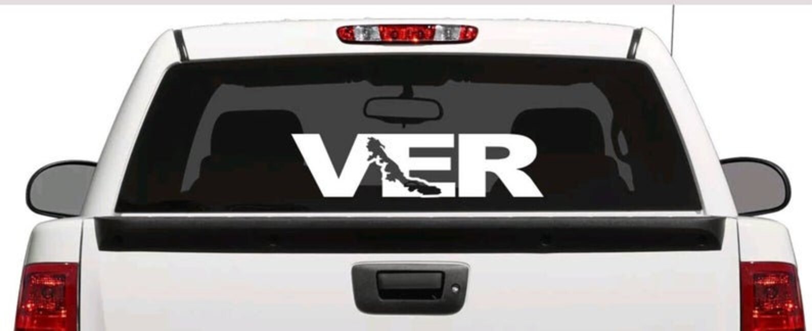 Veracruz Letters Decal Car Window Laptop Map Vinyl Sticker Mexico Ver ...
