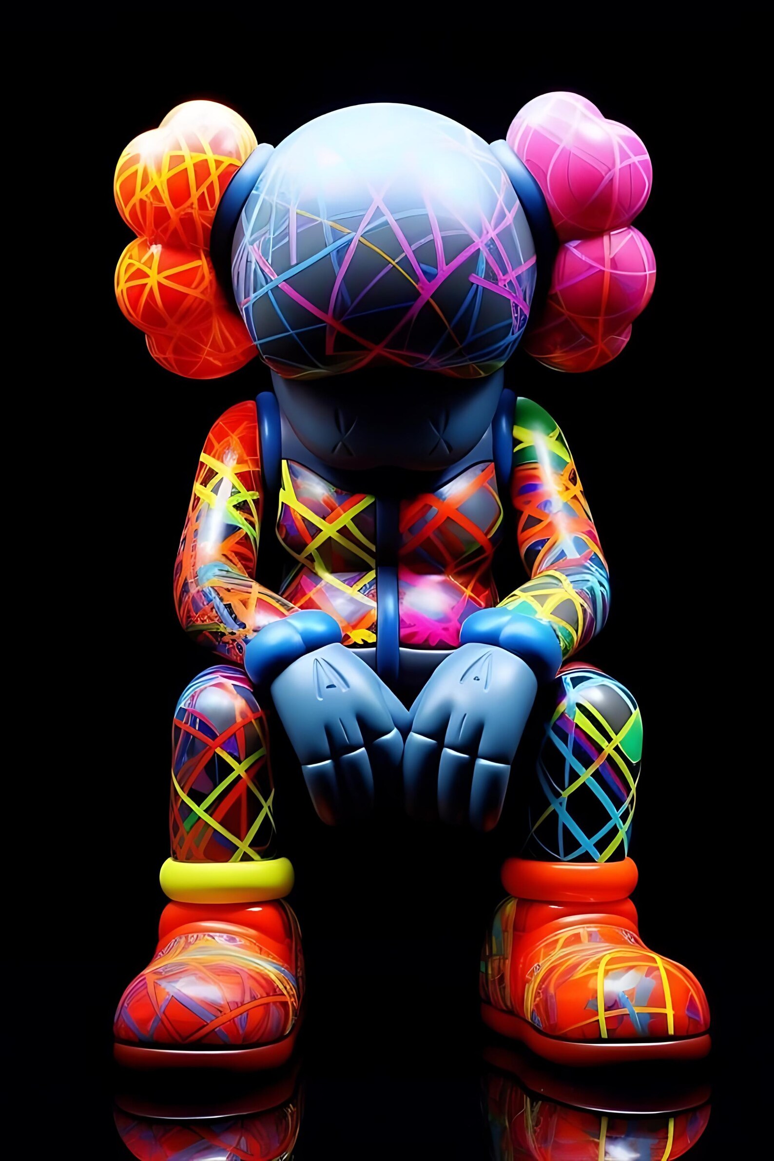 Kaws-inspired Poster Digital Download Hypebeast Wall Art Minimalist ...