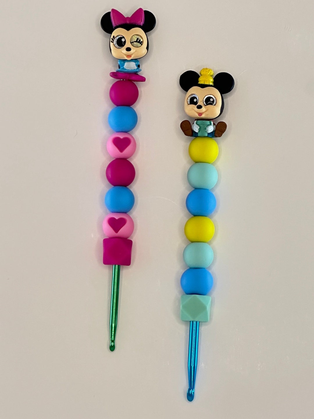 Mr. and Mrs. Mouse Custom Crochet Hooks - Etsy
