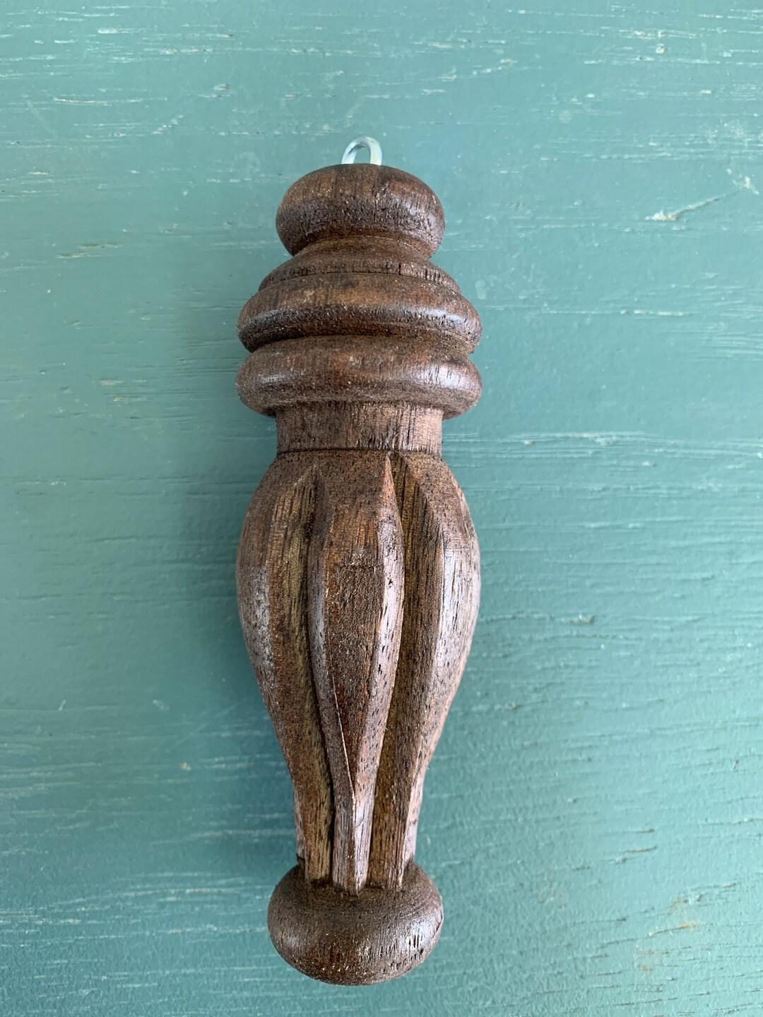 Vintage Wood Finial - Etsy