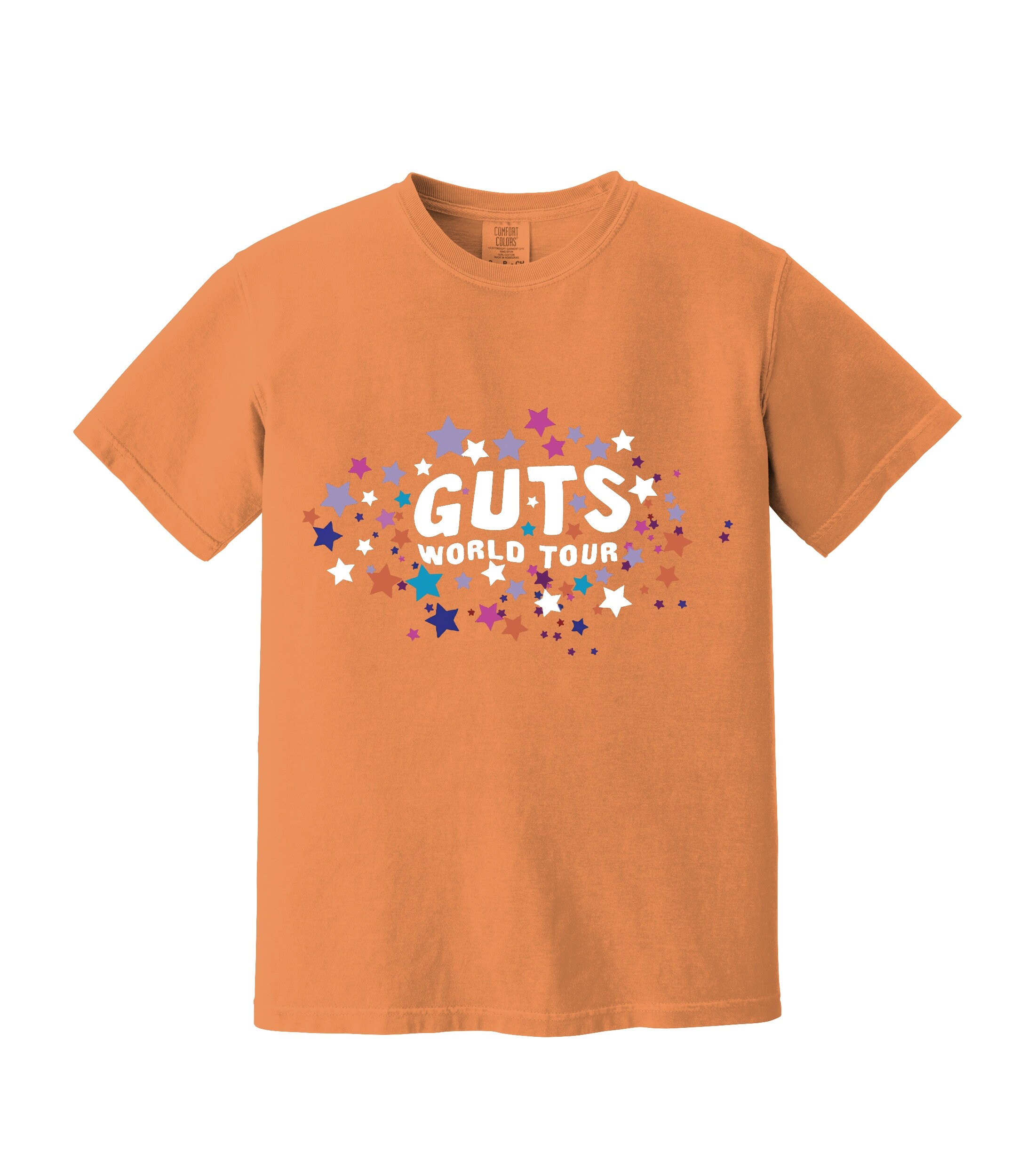 Comfort Colors Olivia Rodrigo Guts World Tour Shirt, Guts Tour 2024 ...