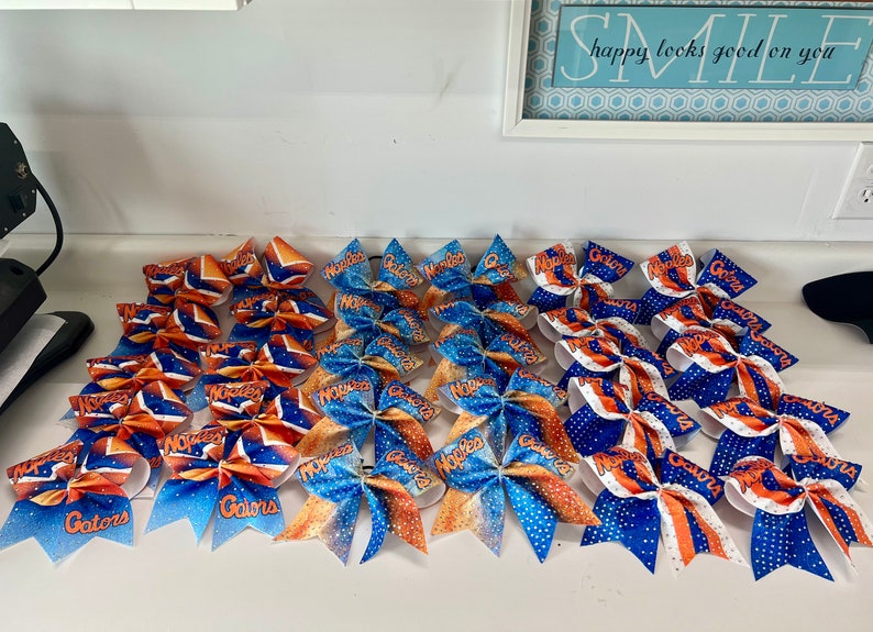 Cheer Bow 4-water Colors - Etsy