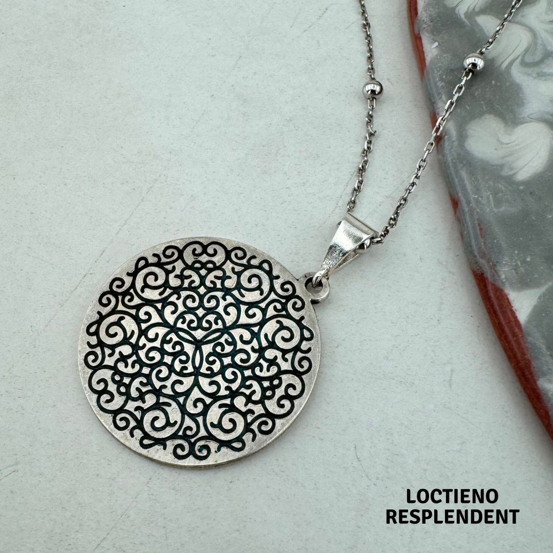 Motif Necklace | 925 Sterling Silver Necklace, Vintage Inspired Jewelry ...