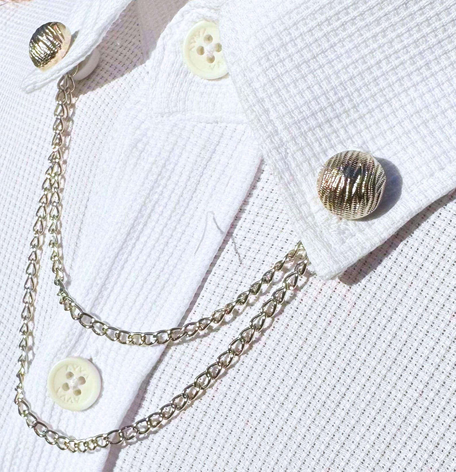 Ball Collar Pin | Silver Plated Costume Jewelry, Unisex Brooch Jewelry ...