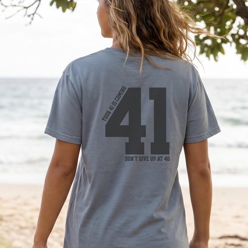 Comfort Colors "your 41 is Coming" Christian T-shirt, Womens Faith ...