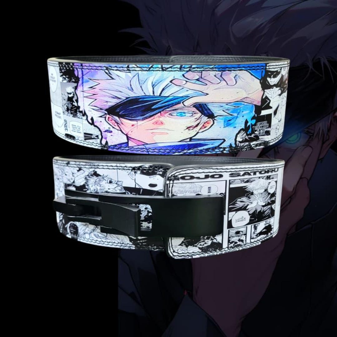 Roymen Sukuna Anime Weight Lifting Belt, Gym Belt, Powerlift Belt ...