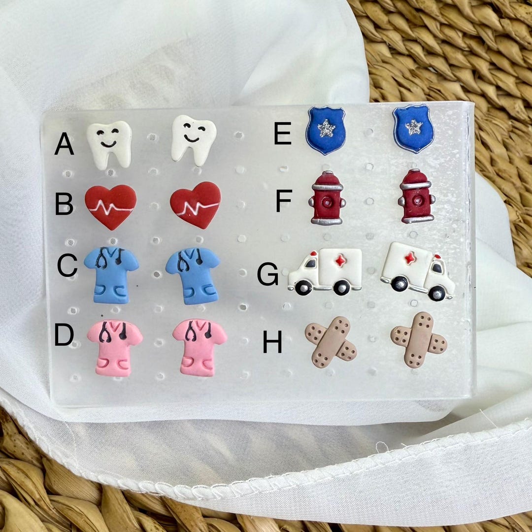 Build Your Own Occupational Stud Pack | Scrubs | Smile Tooth ...