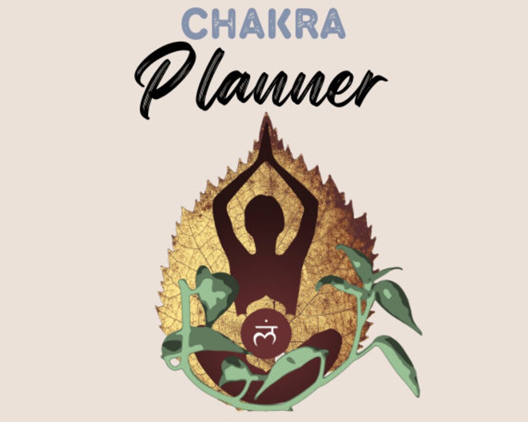 Chakra Planner Canva Template Customizable Printable - Etsy