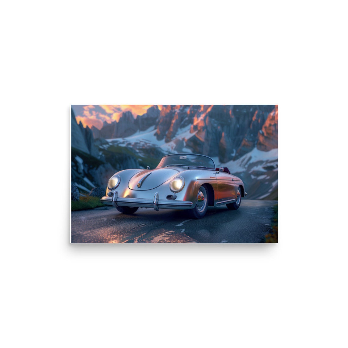 Porsche 356 Custom Speedster Poster - Etsy Canada