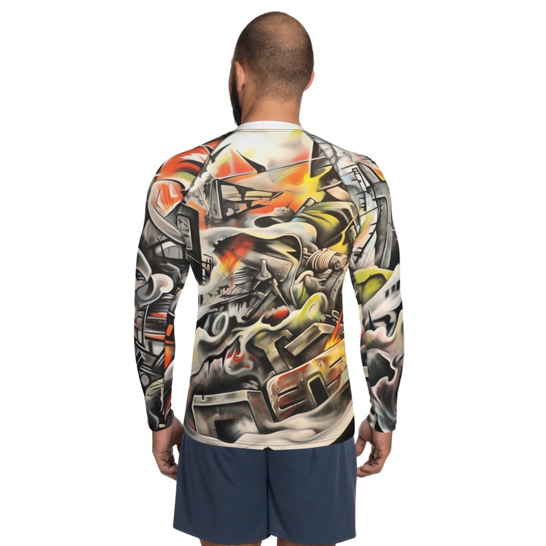 Men's Rash Guard WW2 Tattoo Design - Etsy