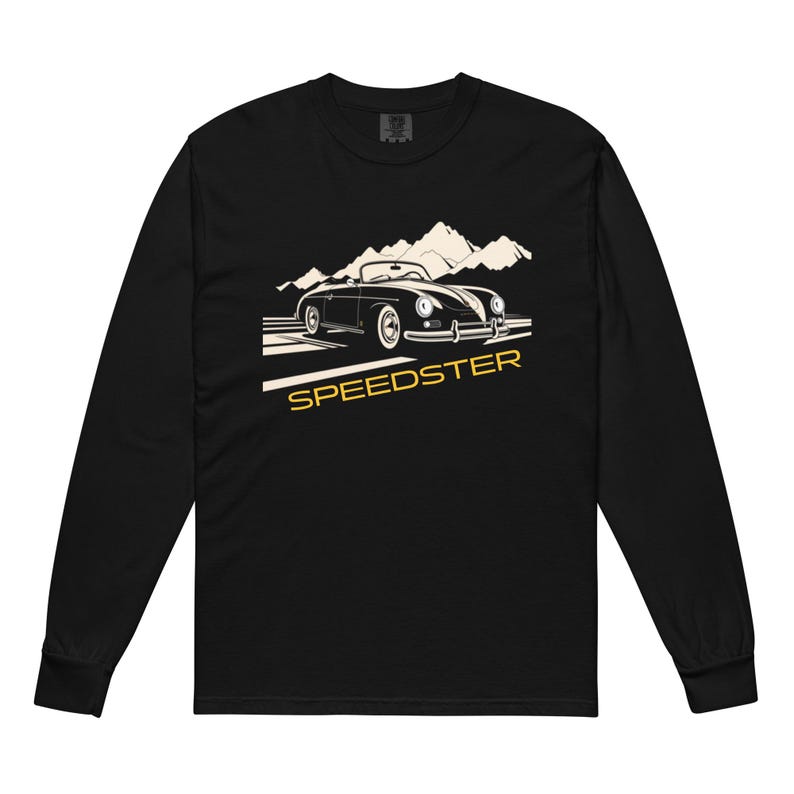 Porsche 356 SPEEDSTER Inspired Design Sweatshirt Garment-dyed ...