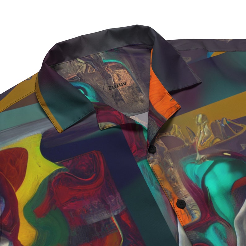 Button Shirt Picasso Design Modern Art Design Tropical Shirts Dress ...