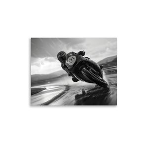 Isle of Man TT Racing Poster Motorcycle Racing Photo - Etsy