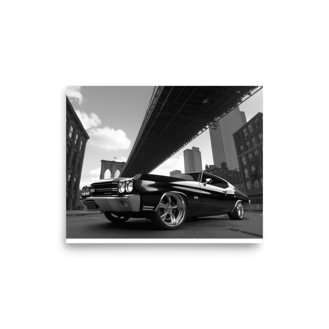 Poster 1970 CHEVELLE SS - Etsy