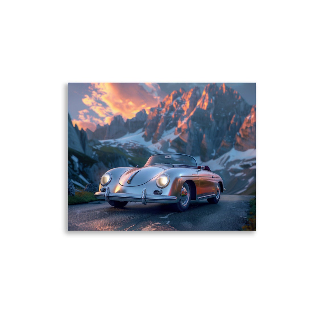 Porsche 356 Custom Speedster Poster - Etsy Canada