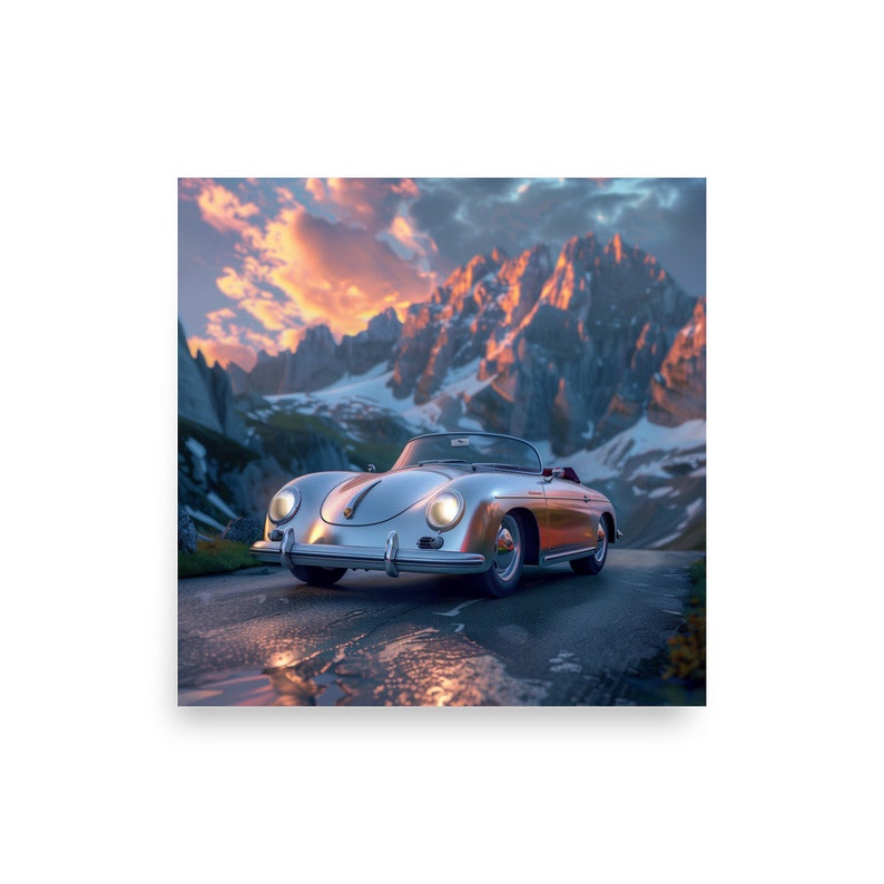 Porsche 356 Custom Speedster Poster - Etsy Canada