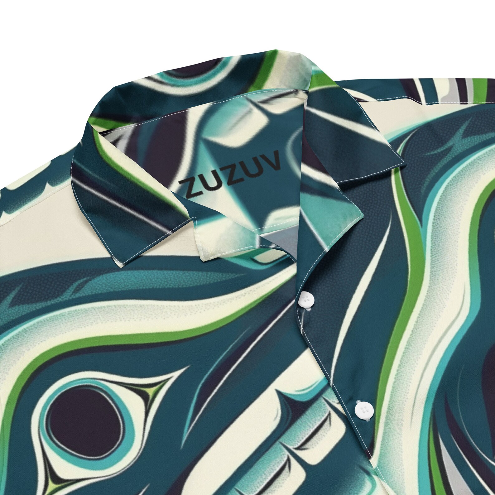 Button Shirt Vancouver Canuck Cocktail Shirt, Native Art, Orca Print ...