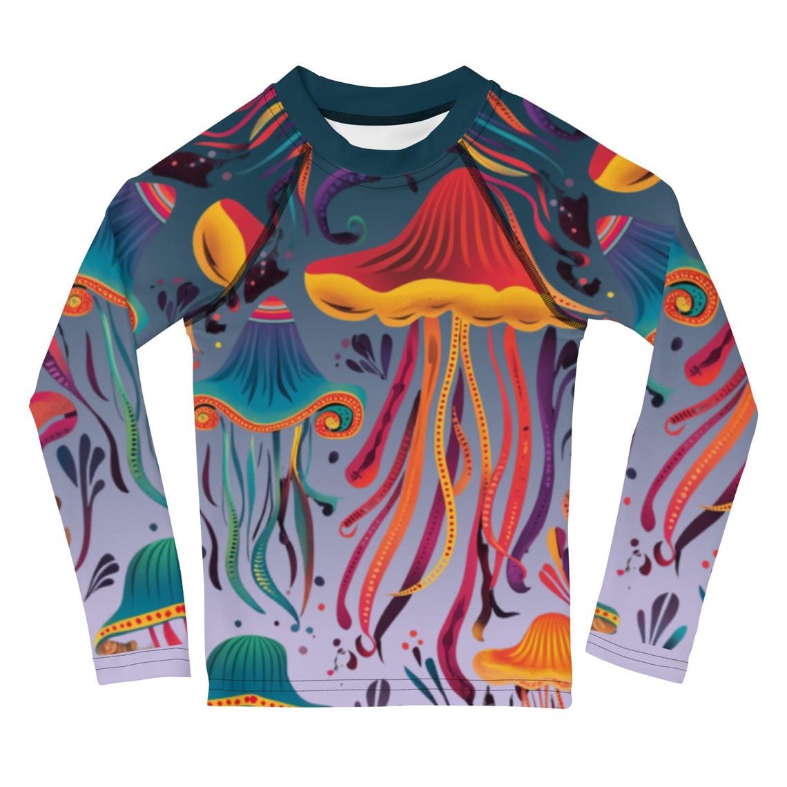 Kids Jellyfish Design Rash Guard! Jellyfish Children Rash Guard ...