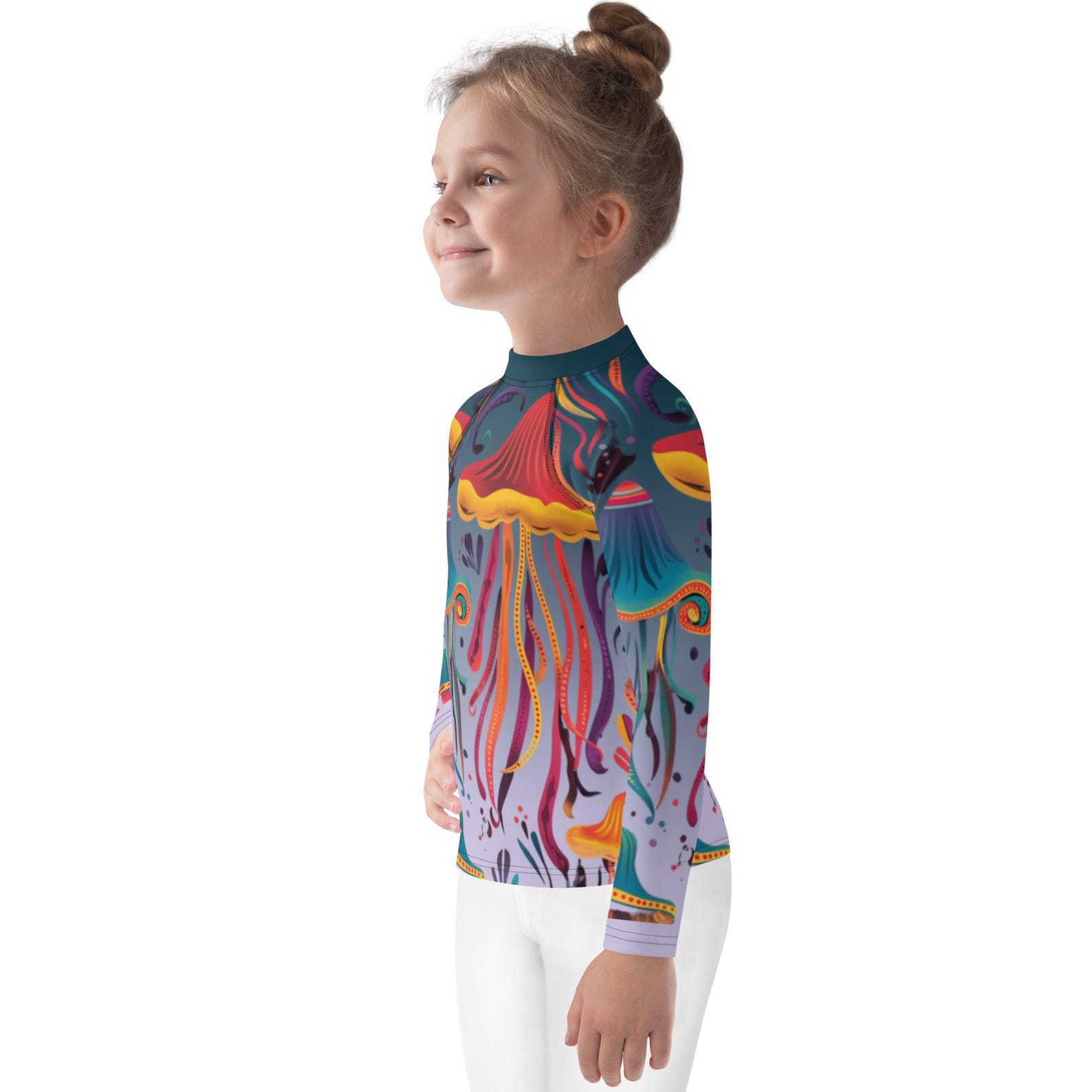Kids Jellyfish Design Rash Guard! Jellyfish Children Rash Guard ...
