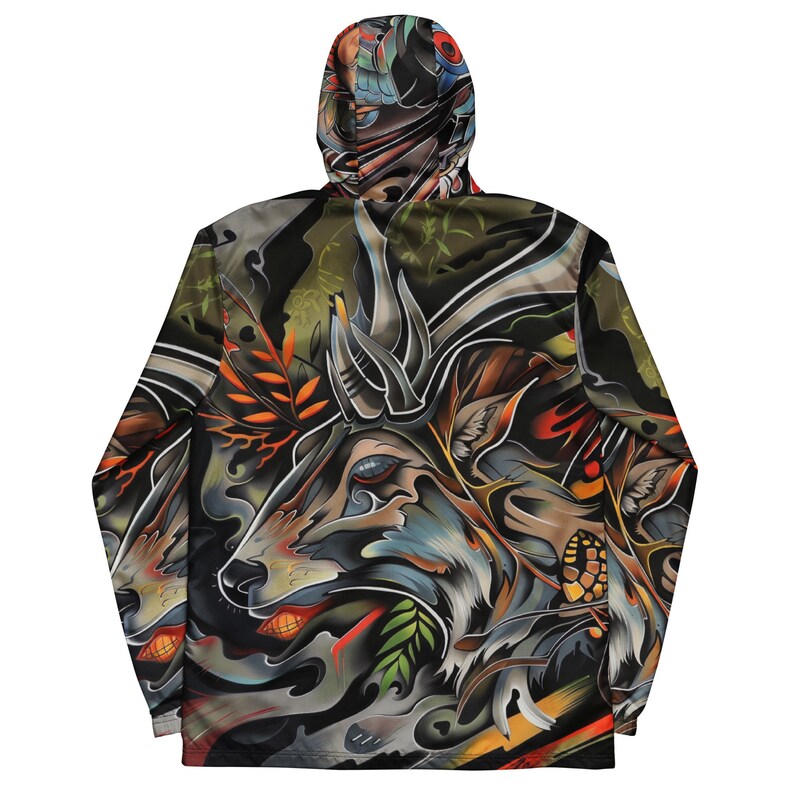 Men’s Windbreaker HUNTERS Tattoo Design - Etsy