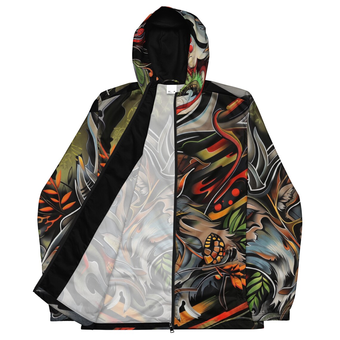 Men’s Windbreaker HUNTERS Tattoo Design - Etsy