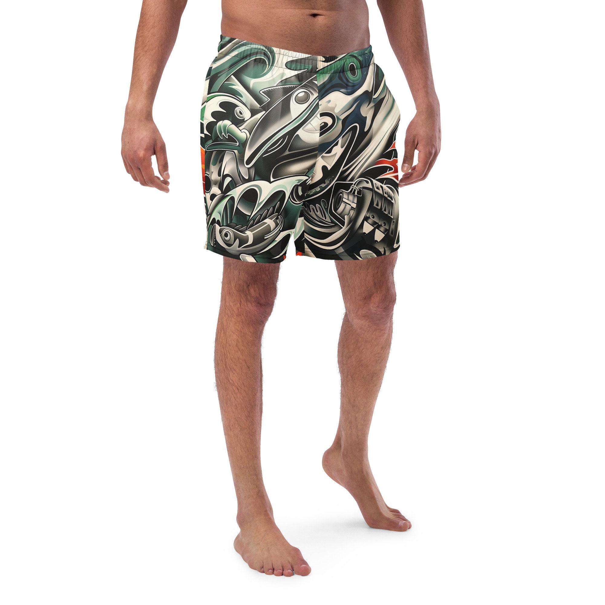 Men's Swim Trunks Surf Shorts - Etsy