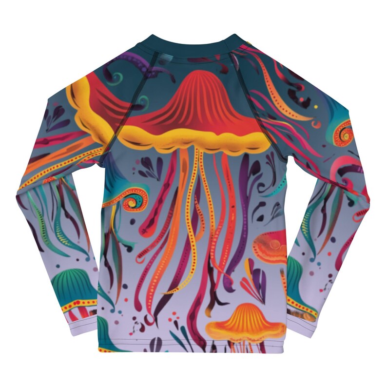 Kids Jellyfish Design Rash Guard! Jellyfish Children Rash Guard ...