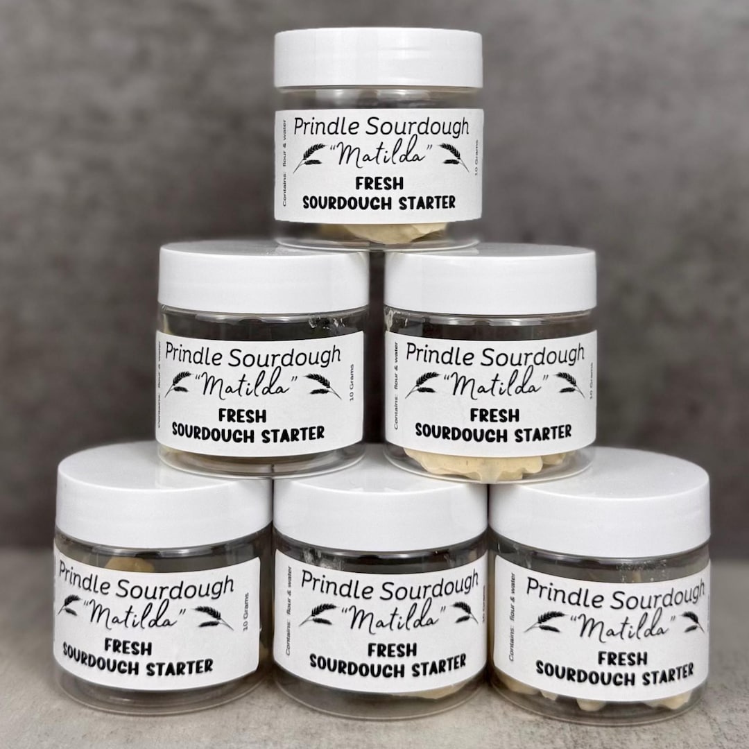 Fresh Live Sourdough Starter, "matilda" Prindle Sourdough, Bake on Day 1!, Sourdough Bread ...