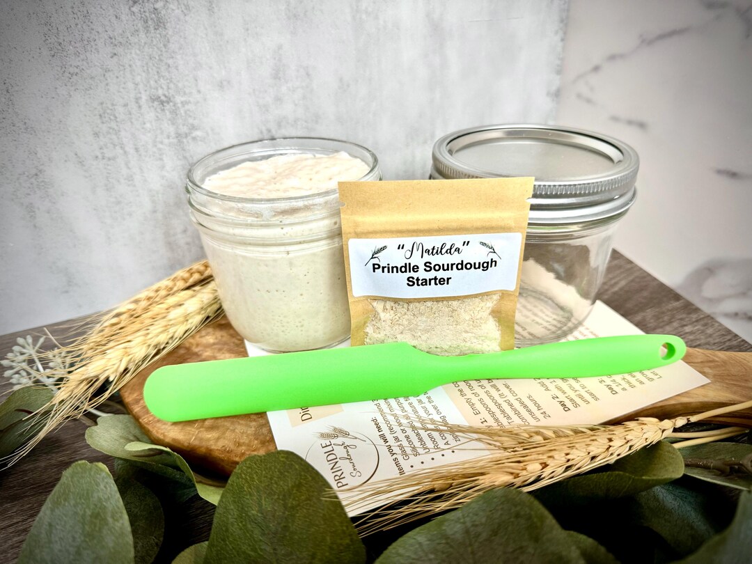 Sourdough Starter Kit, matilda Dehydrated Sourdough Starter, Glass Jars ...