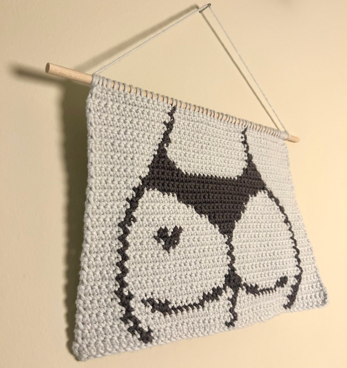 Booty Silhouette Crochet Tapestry / Wall Hanging PATTERN - Etsy