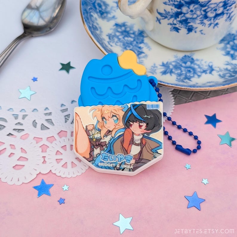 Guilty Gear PVC Taiyaki Charm, GG Strive, Bridget, Unika, Uniburi ...