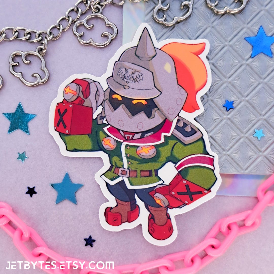 Potemkin Sticker 2.7" Guilty Gear Strive, FGC, SOCIETY - Etsy