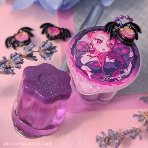 Ironmouse Pudding Cup Charm, Includes Squishy Inside, Keychain ...