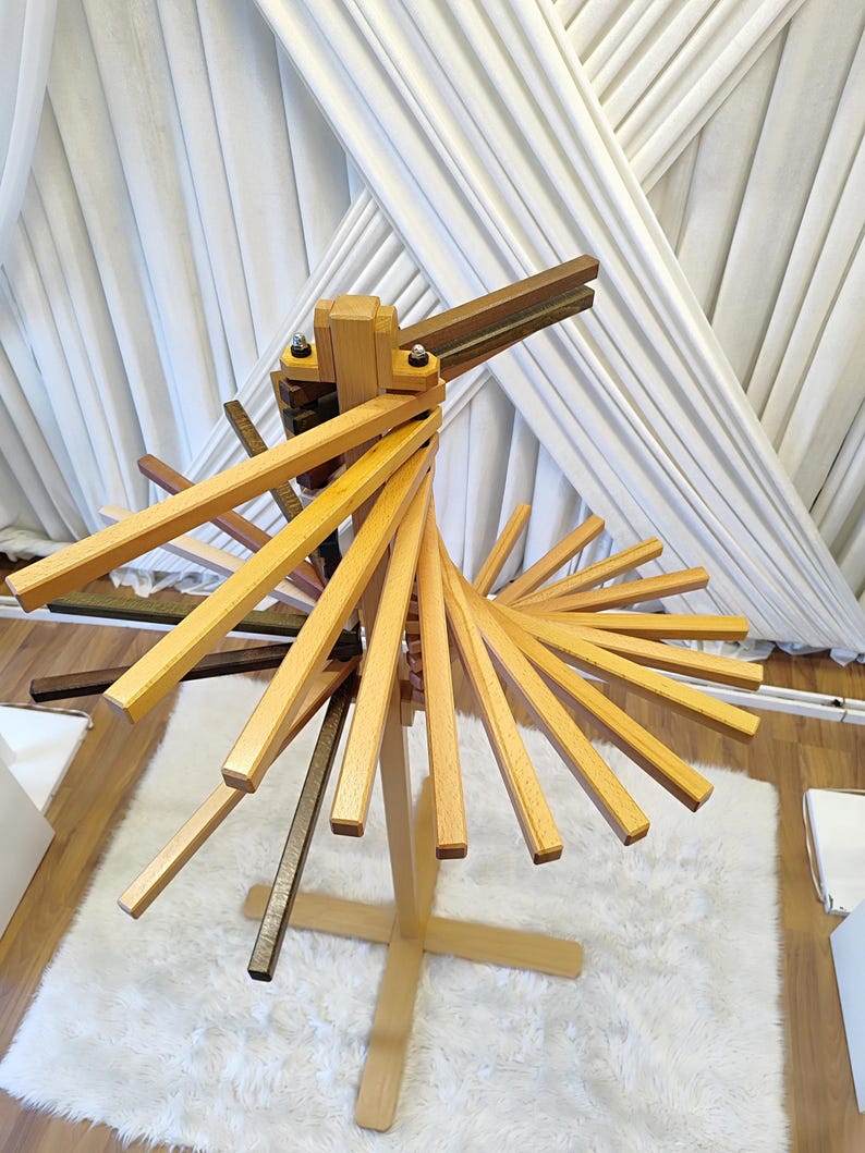 Rotating Drying Rack for Laundry Room, Saves Space, Mobile Shelf - Etsy