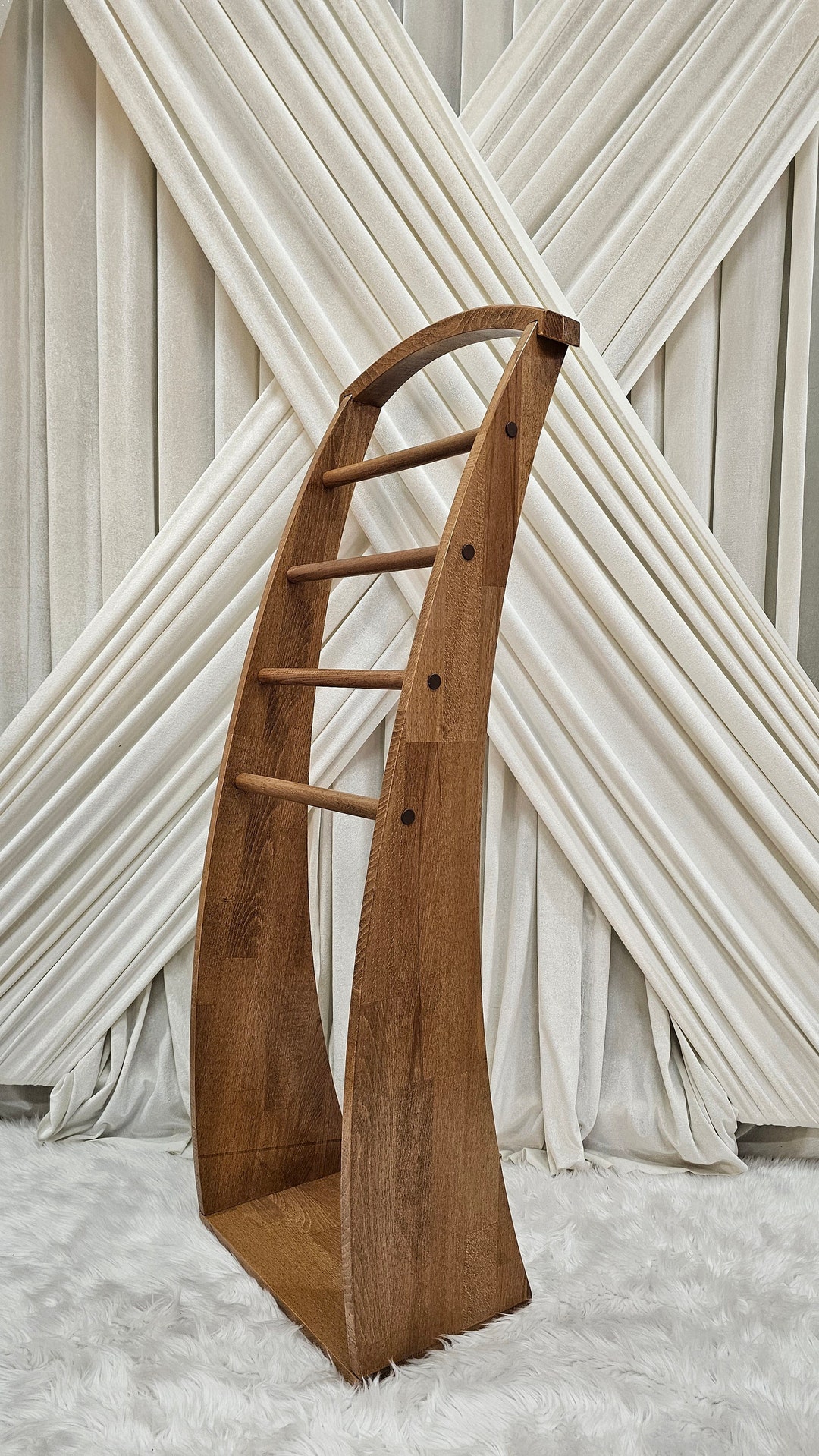 Coat Rack and Clothes Hanger, Wooden Modern Office Valet Stand, Bedroom ...