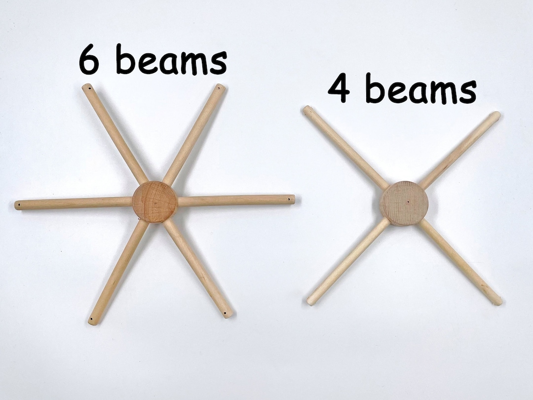 Baby Mobile, Frame Wood, Crib Mobile Frame, Nursery Mobile Frame, Wood ...
