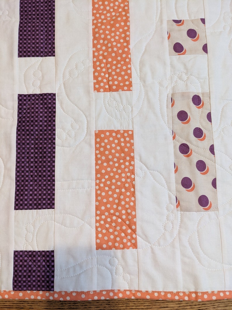 Morse Code love You Long Time Baby Quilt - Etsy