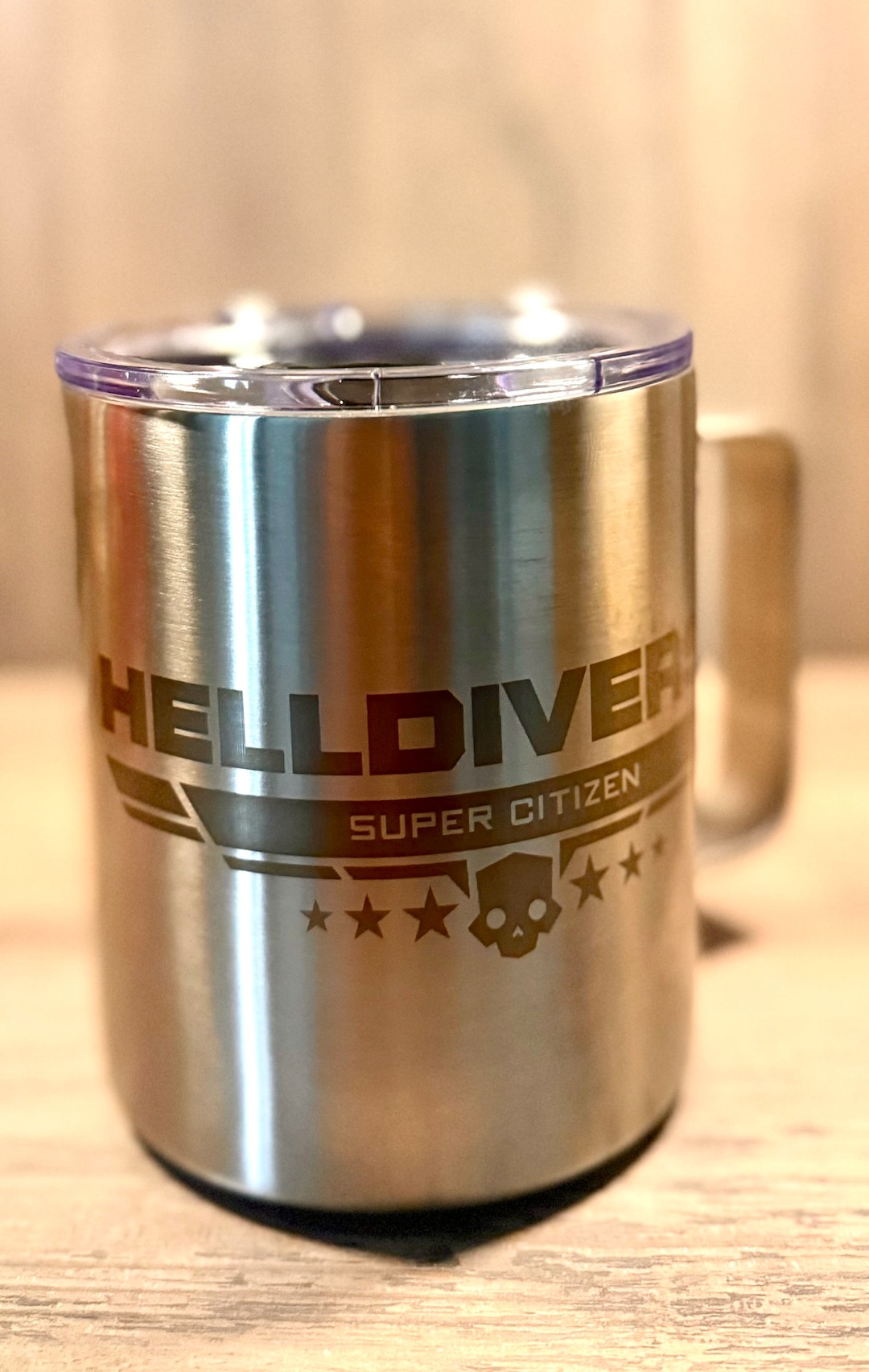 Helldivers 2 SUPER CITIZEN 14oz Insulated, Double Wall, Stainless Steel ...