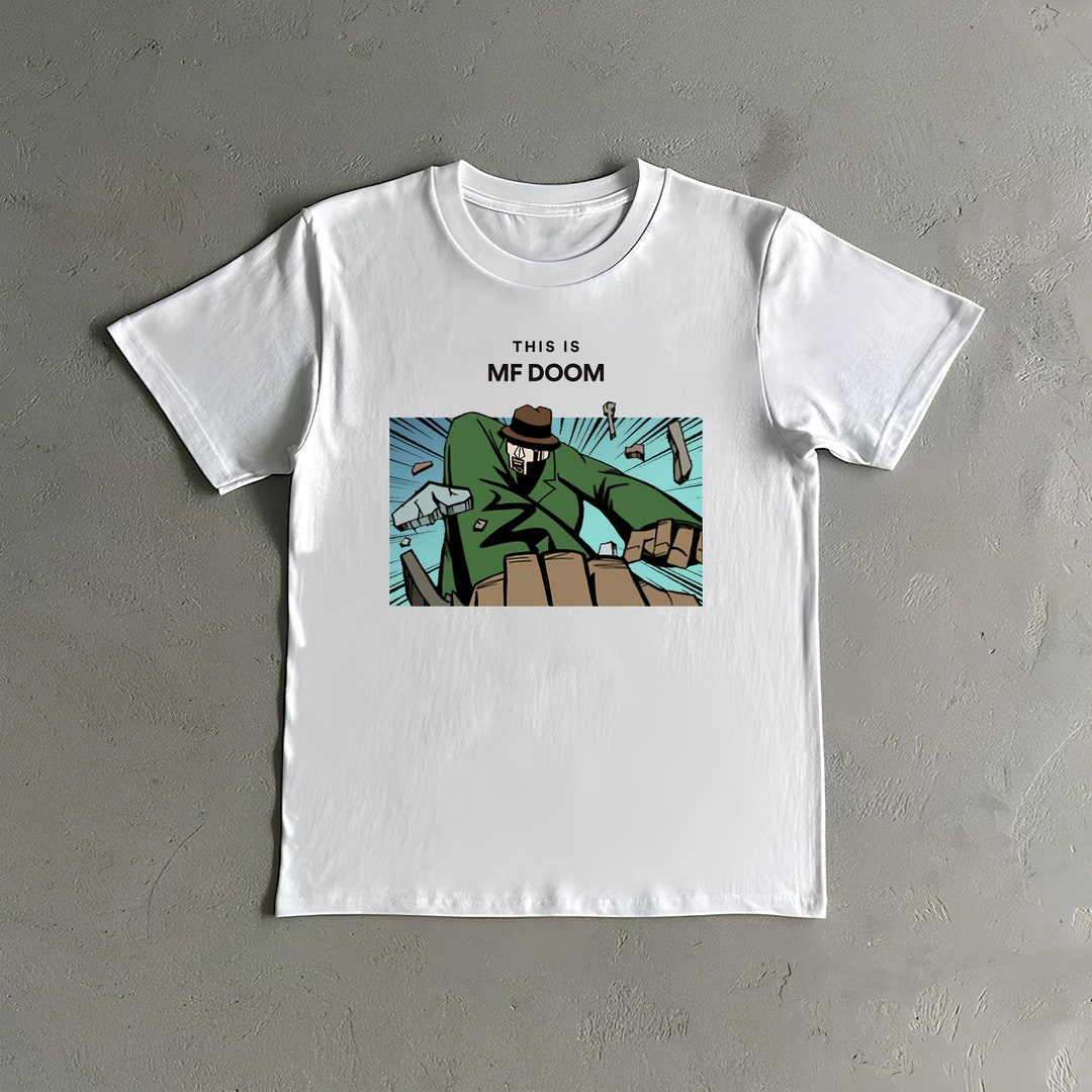 MF Doom T-shirt This is MF Doom Shirt Madvillain Metal Face Shirt ...