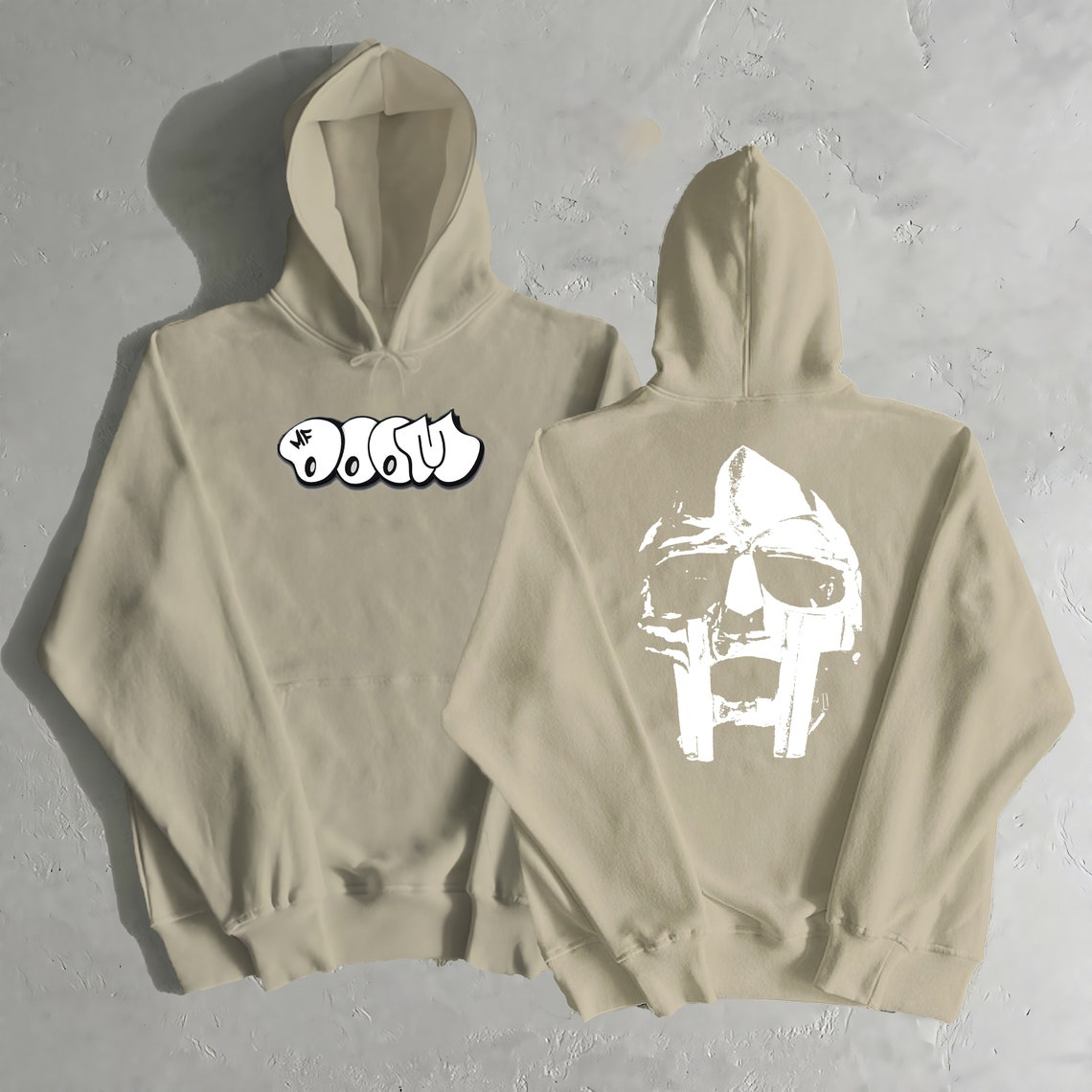 MF Doom Hoodie Madvillain Metal Face Hoodie MF Doom Merch Rapper Hoodie ...