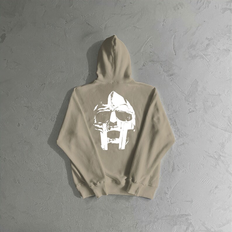 MF Doom Hoodie Madvillain Metal Face Hoodie MF Doom Merch Rapper Hoodie ...