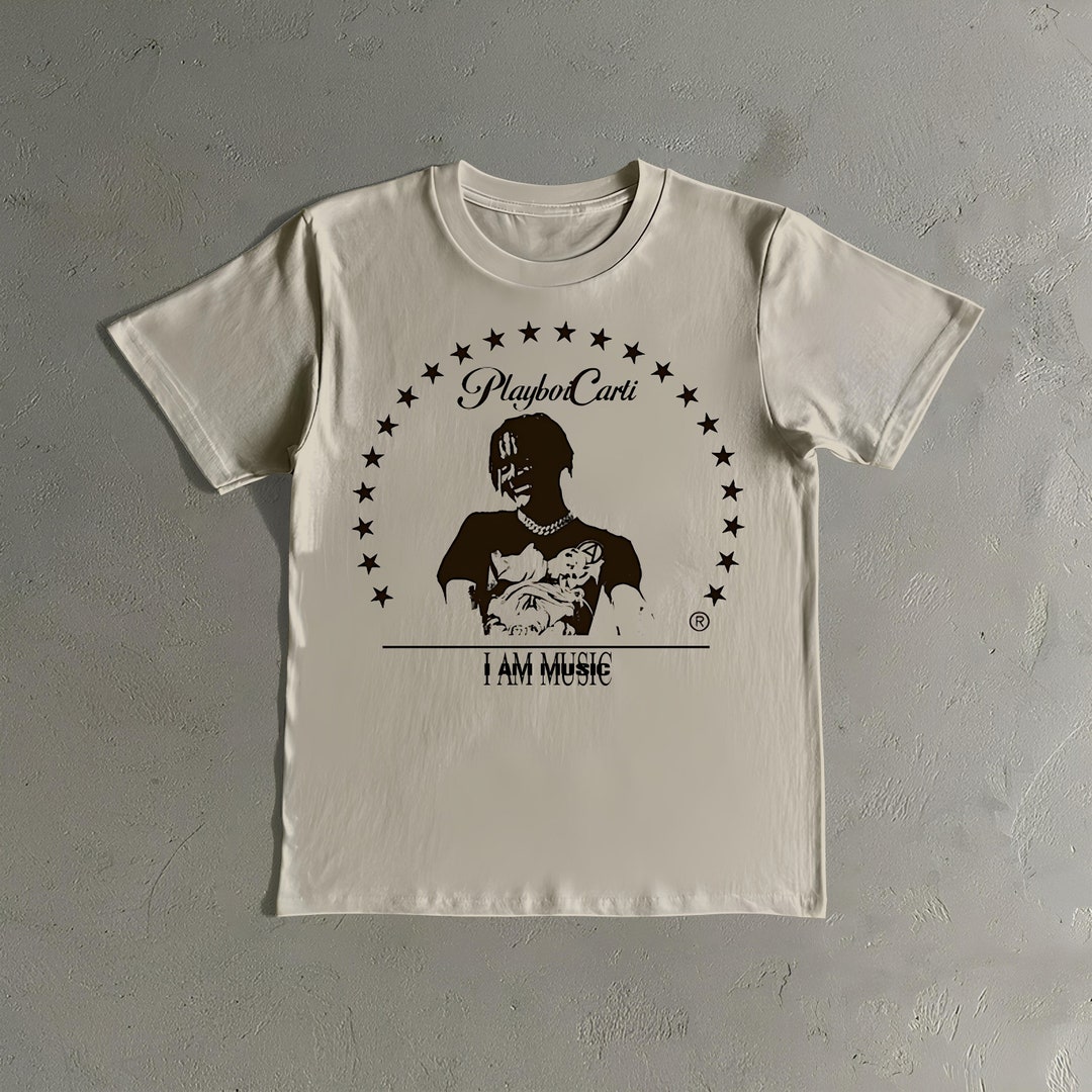 Playboi Carti T-shirt I Am Music Album Shirt Playboi Carti Merch I Am ...