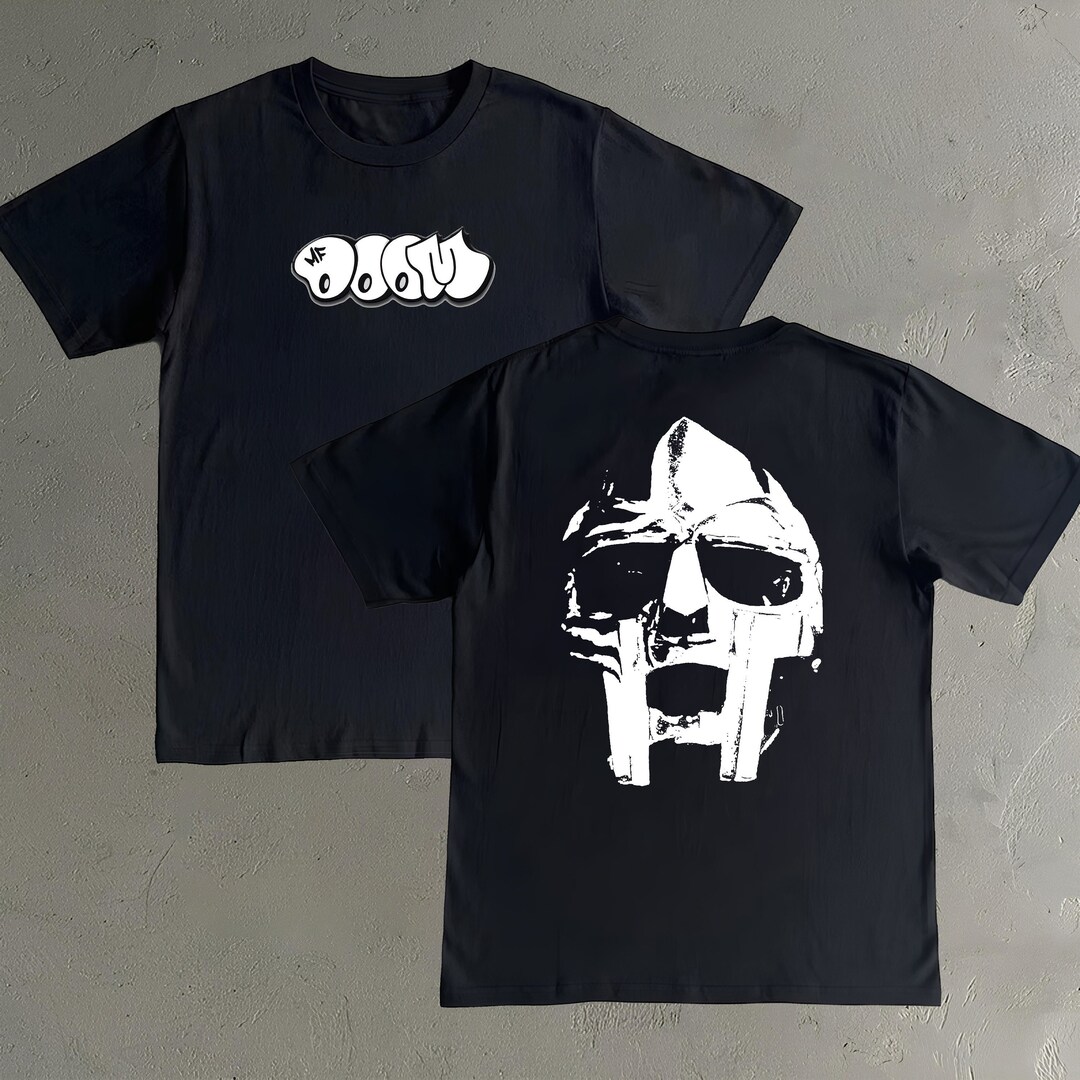 MF Doom Shirt - Madvillain Metal Face Tshirt - MF Doom Merch - Rapper ...