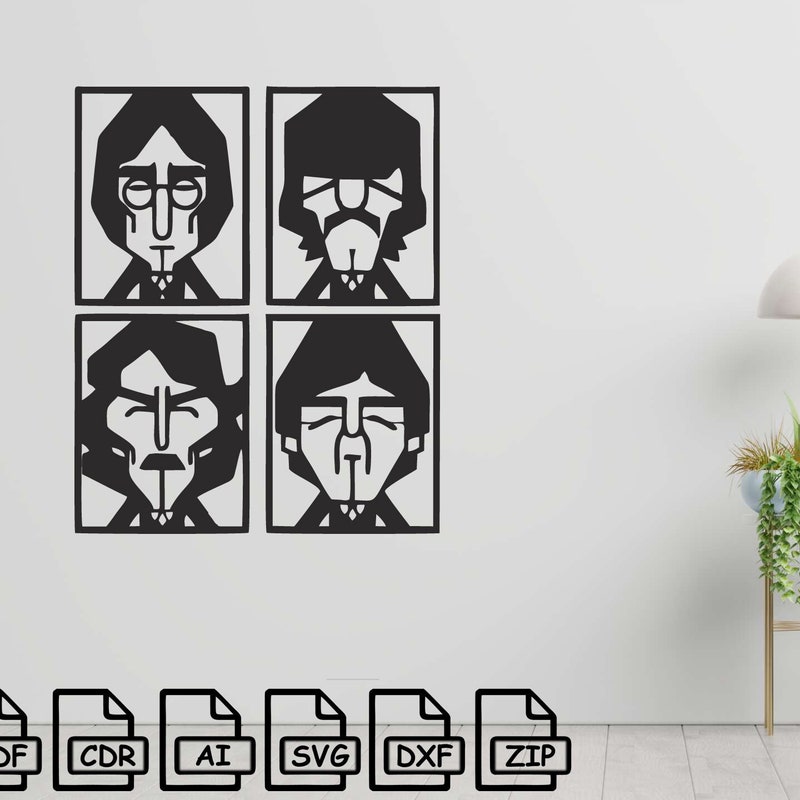 The Beatles Svg - Etsy